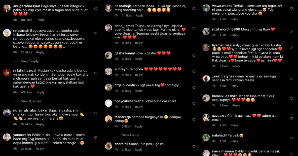 Uqasha Senrose Dipuji Kerana Tak “Meroyan” Ditegur Netizen, Terus ... Uqasha Senrose Dipuji Kerana Tak “Meroyan” Ditegur Netizen, Terus ...