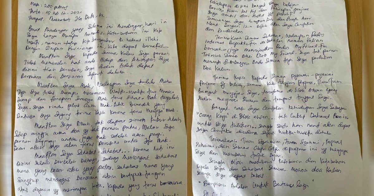 ‘Saya tenang, sihat dalam penjara’ – Isma Halil | Kool 101