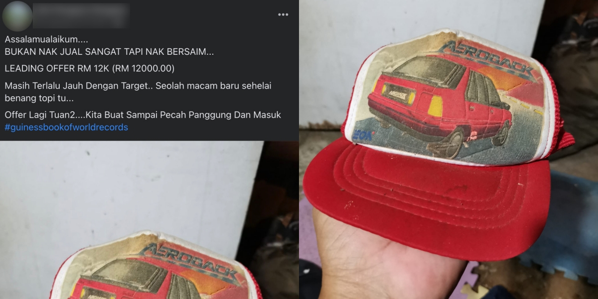 Peniaga Dakwa Topi Lama Proton Saga Aeroback Ini Terima Tawaran ...