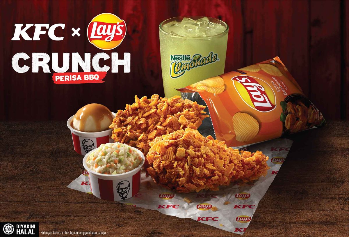 KFC Lancar Ayam Goreng Edisi Terhad Lay’s Crunch Perisa BBQ Sempena ...