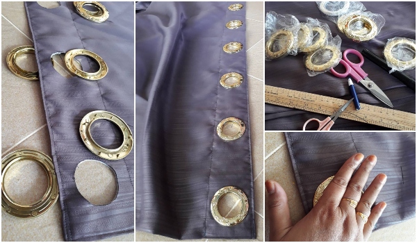 Jangan Buang Langsir Lama! Ini DIY Cara Mudah Tebuk Eyelet Ring Pada ...