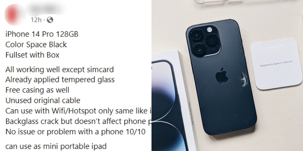 ‘Pemilik’ Jual iPhone 14 Pro Harga Murah, Rupanya Bermasalah Dan ‘Telco ...