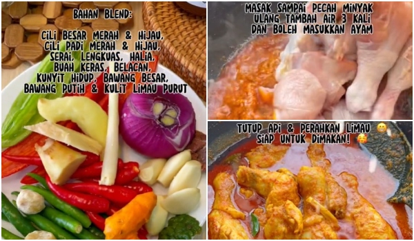 Asyik Masak Gulai Yang Sama Je, Cuba Resepi Gulai Ayam Siam Pula ...