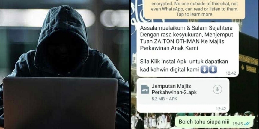 Disangka Kad Kahwin Digital, Ini Taktik Terbaru Scammer Guna APK Untuk ...