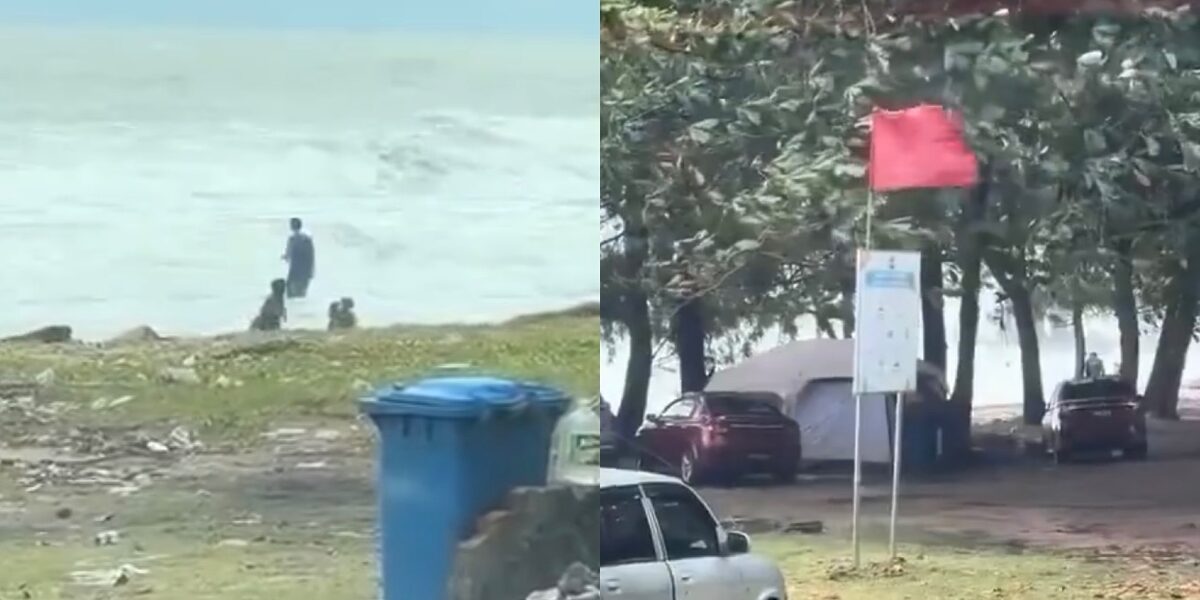 Netizen Risau Tengok Orang Ramai Selamba Mandi Di Pantai Walaupun Sudah ...