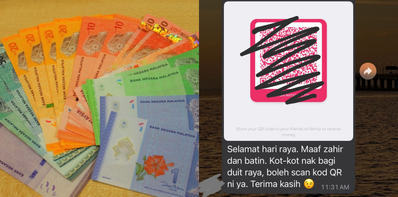 Jangan Minta Duit Raya Dengan Sebar Kod QR Sendiri | Kool 101