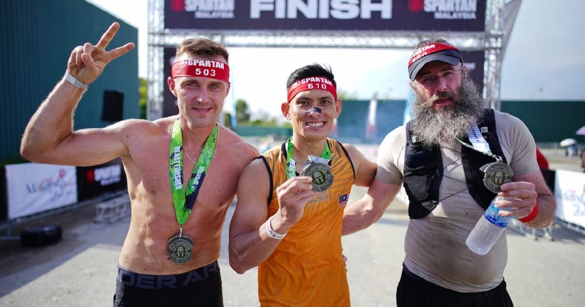 Saddam juara Spartan Malaysia 2025 kategori elit | Kool 101